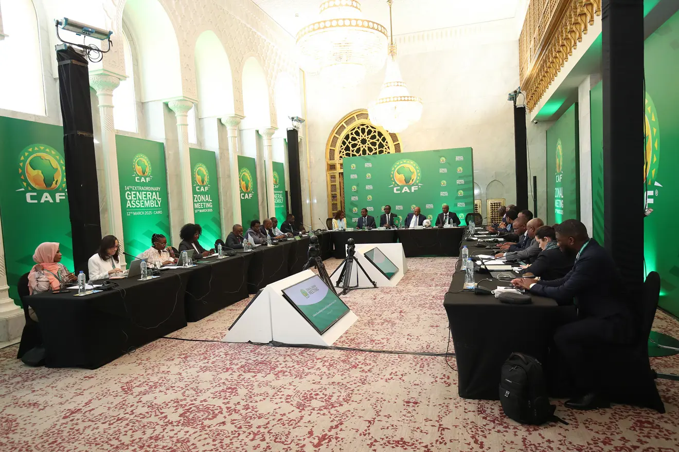 CAF Prez Dr Motsepe meets Zonal Unions and CAF Member Associations Presidents in Cairo - MyJoyOnline