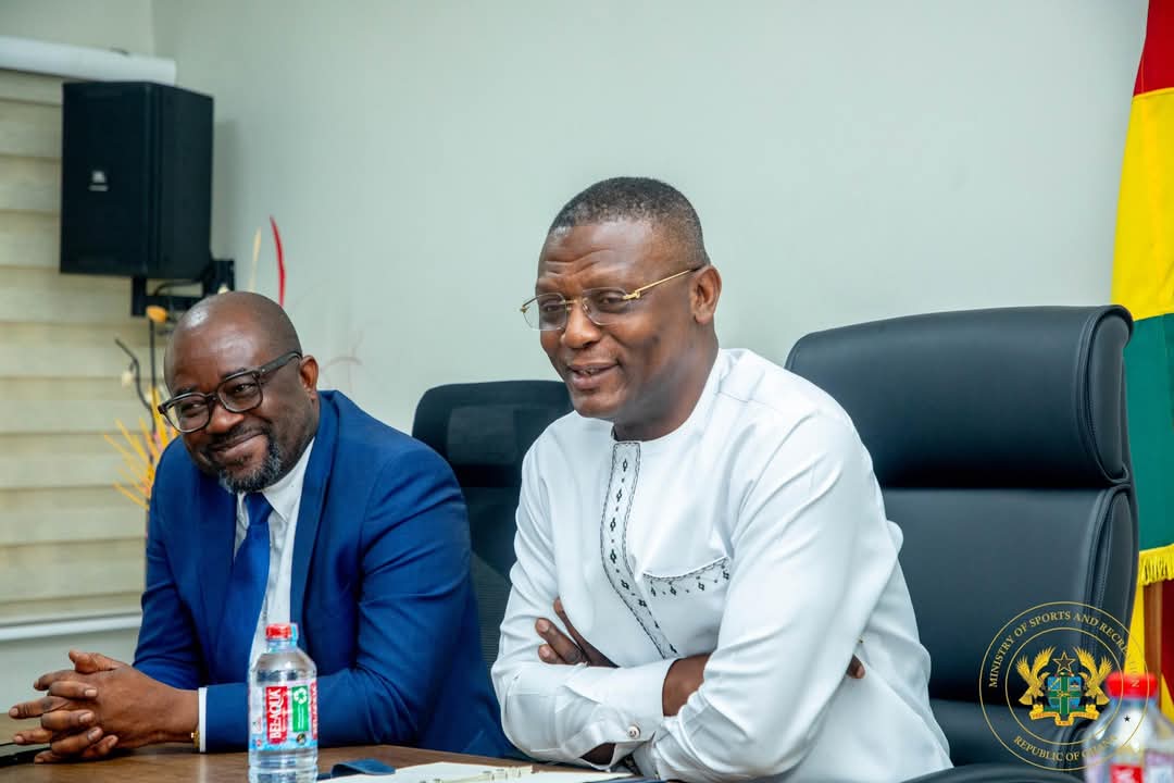 GFA President introduces Black Stars technical team to Sports Minister ...