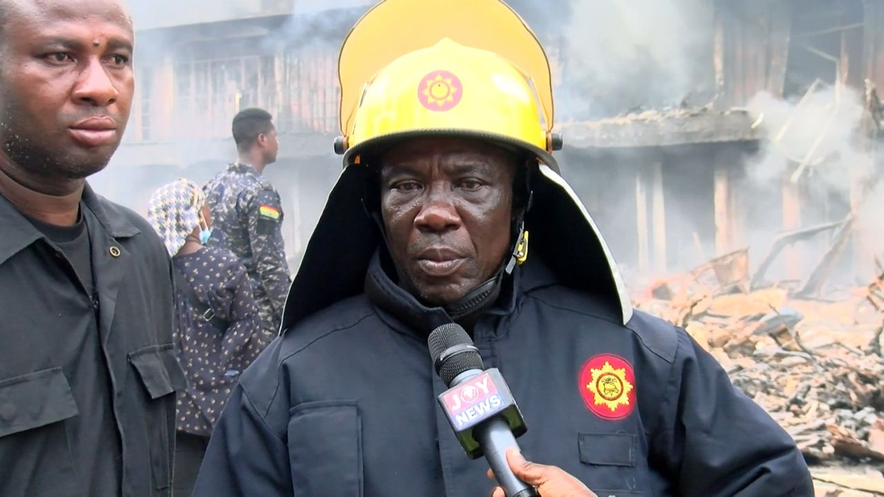Adum fire fully extinguished - GNFS confirms after two-day blaze ...