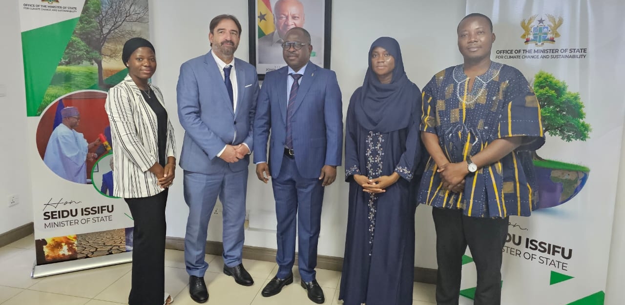 German ambassador pays courtesy call on Minister of Climate Change and ...
