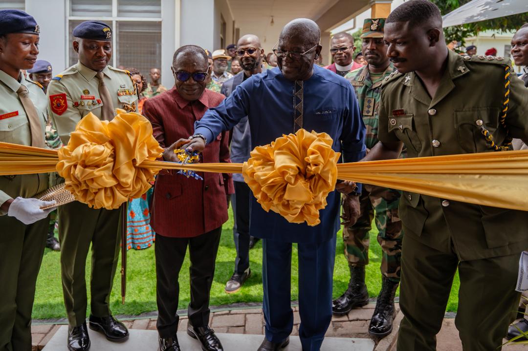 Sam Jonah commissions Ababio Serebour Building for GAF Pay Regiment ...