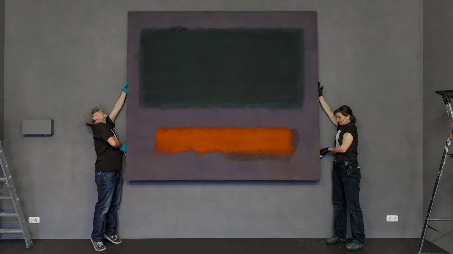 Child damages €50m Rothko painting in Dutch museum - MyJoyOnline