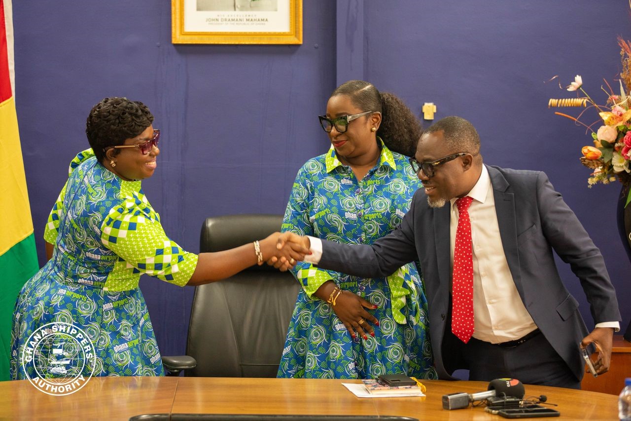 Reducing the Cost of Doing Business: Prof. Gyampo engages air freight ...