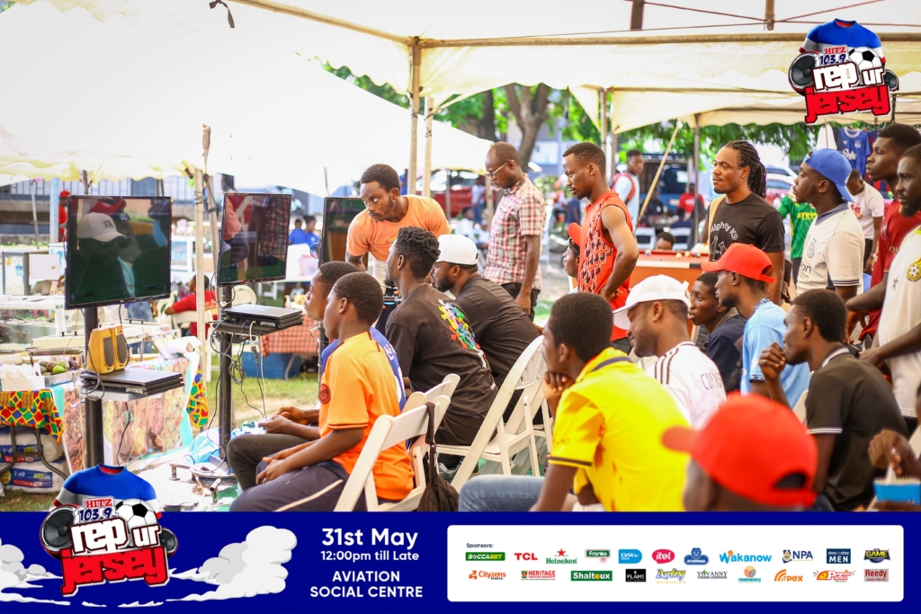 Fans battle it out in FIFA, Basketball, and Gala at Hitz FM’s ‘Rep Ur Jersey’ - MyJoyOnline