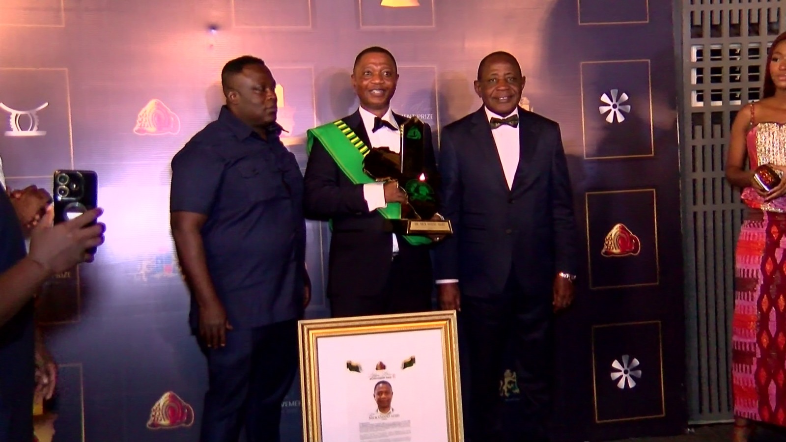 Dr. Nick Danso Adjei honored with Lifetime Africa Achievement Prize at 2025 Millennium ...
