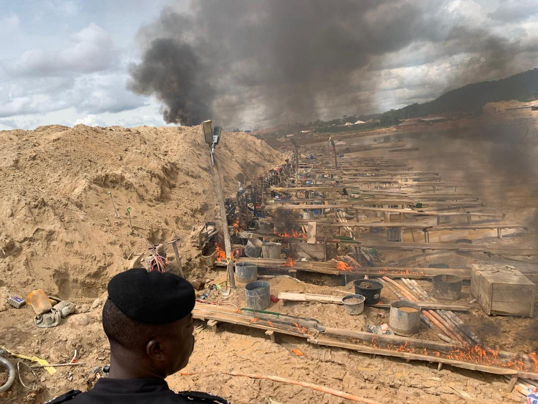 IGP orders raid on illegal mining hub at Wassa Gyapa after JoyNews ...