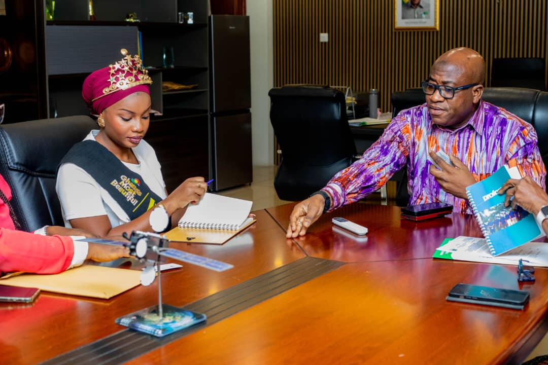 GMB 2024 winner, Queen Titiaka, engages Environment Minister on ...