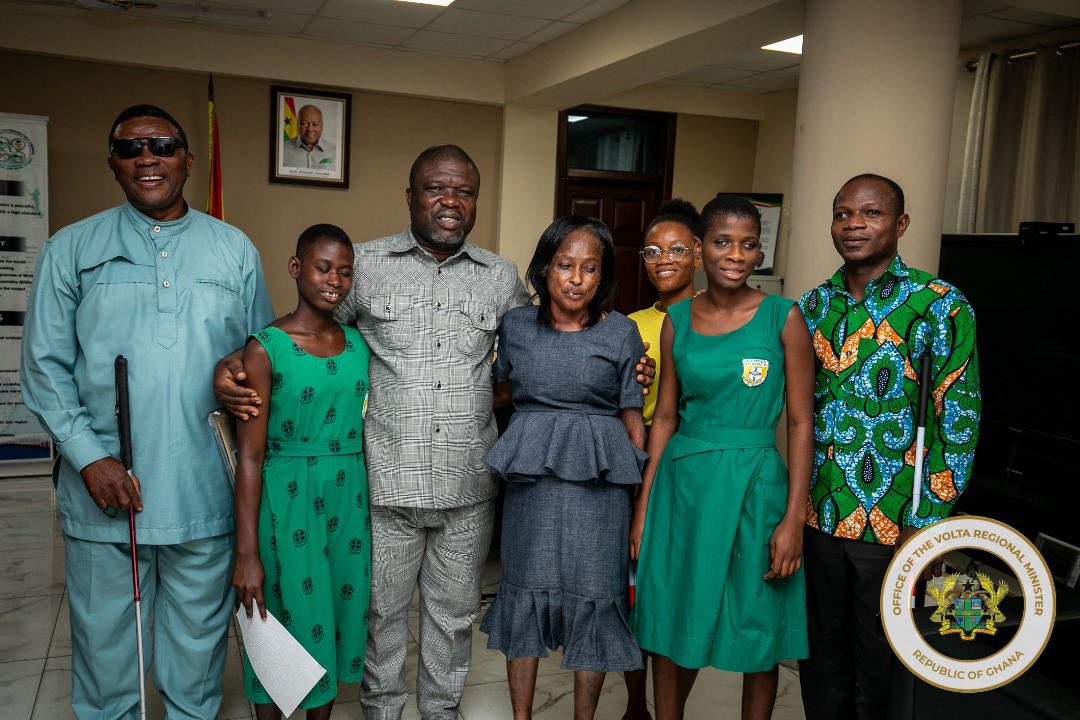 Volta regional minister pledges support for persons with disability ...