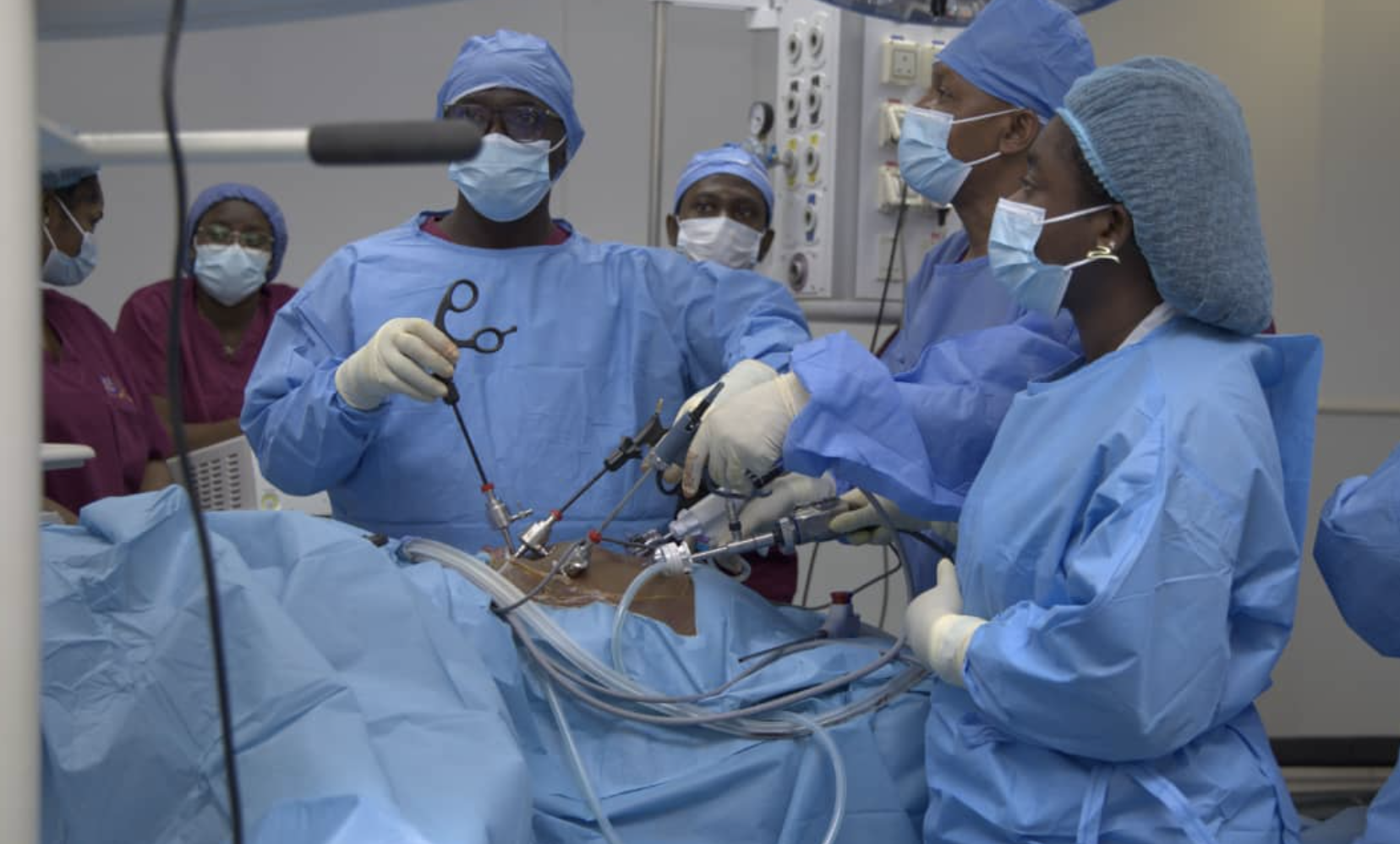 UGMC conducts its first Laparoscopic Bariatric surgery - MyJoyOnline