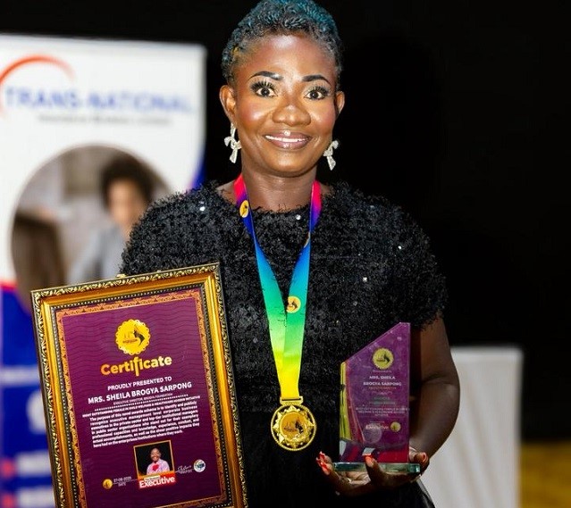 Sheila Brogya-Sarpong honoured with “Most Outstanding Woman in Child ...