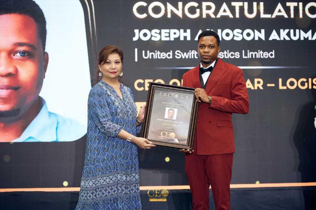 United Swift Logistics CEO crowned best in logistics at 2025 Ghana CEO ...