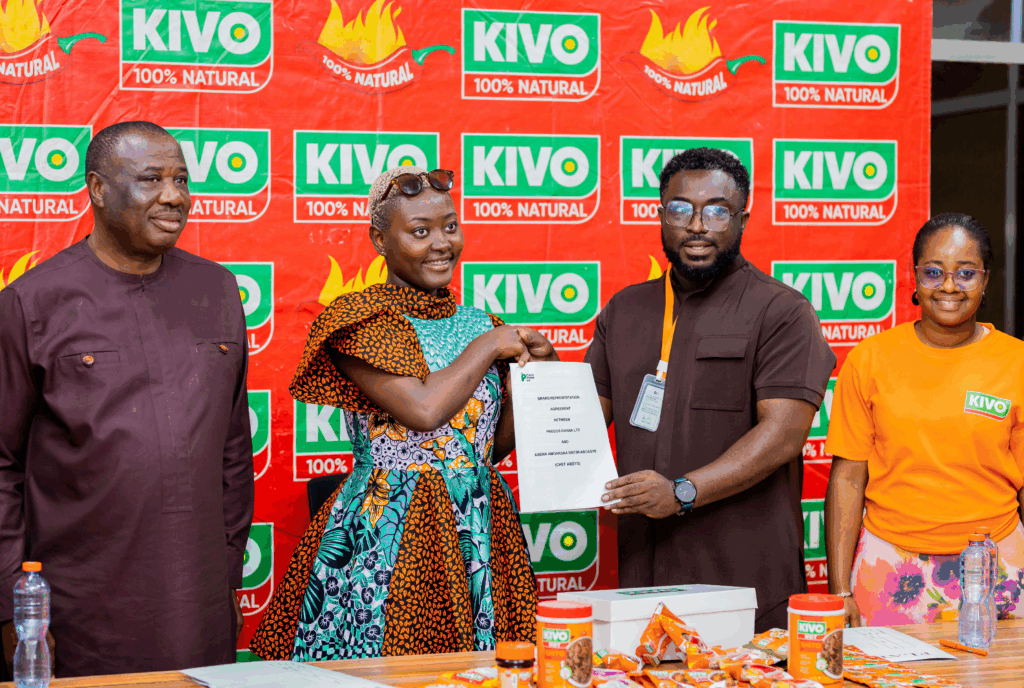 Procus Ghana Limited signs Chef Abbys as brand ambassador for Kivo ...