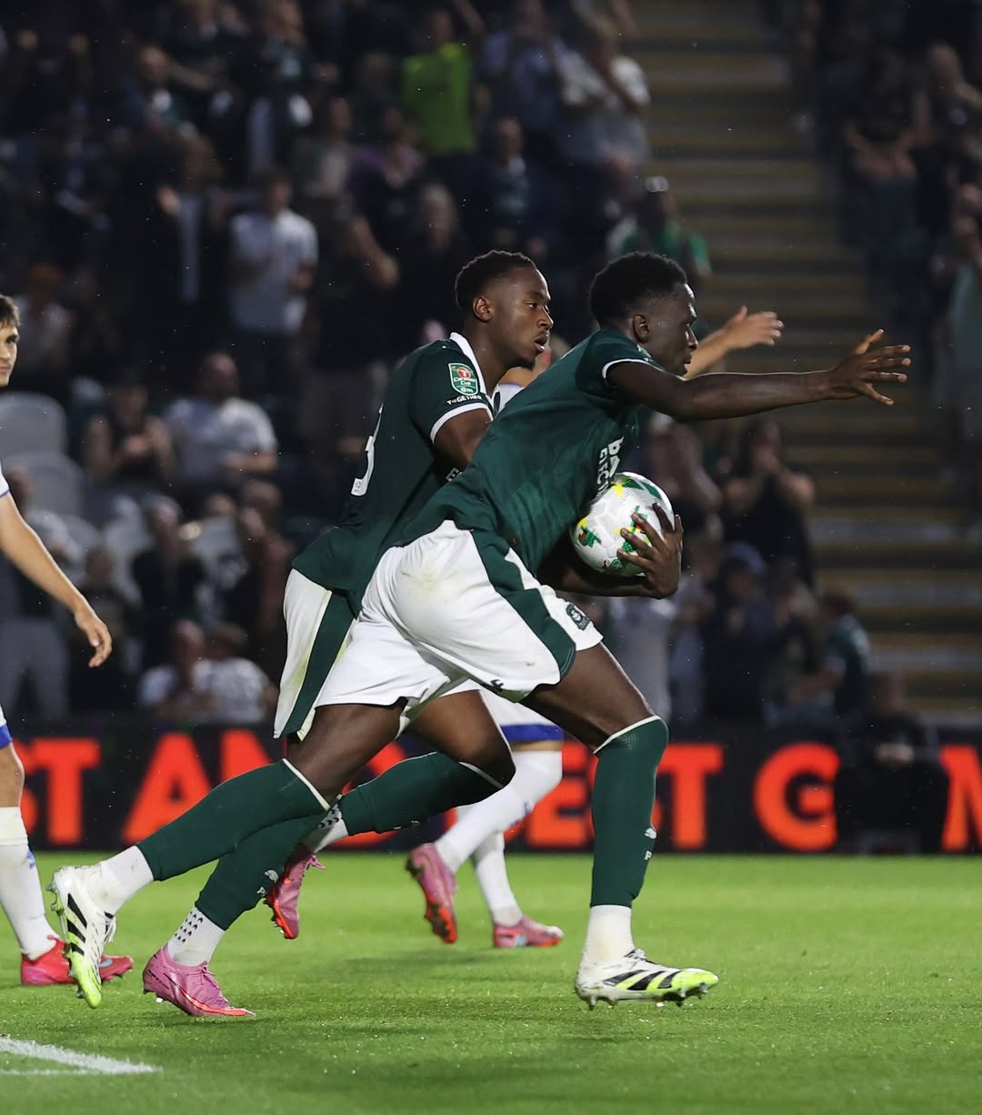 Brendan Wiredu scores first Plymouth goal in EFL Cup win over QPR ...