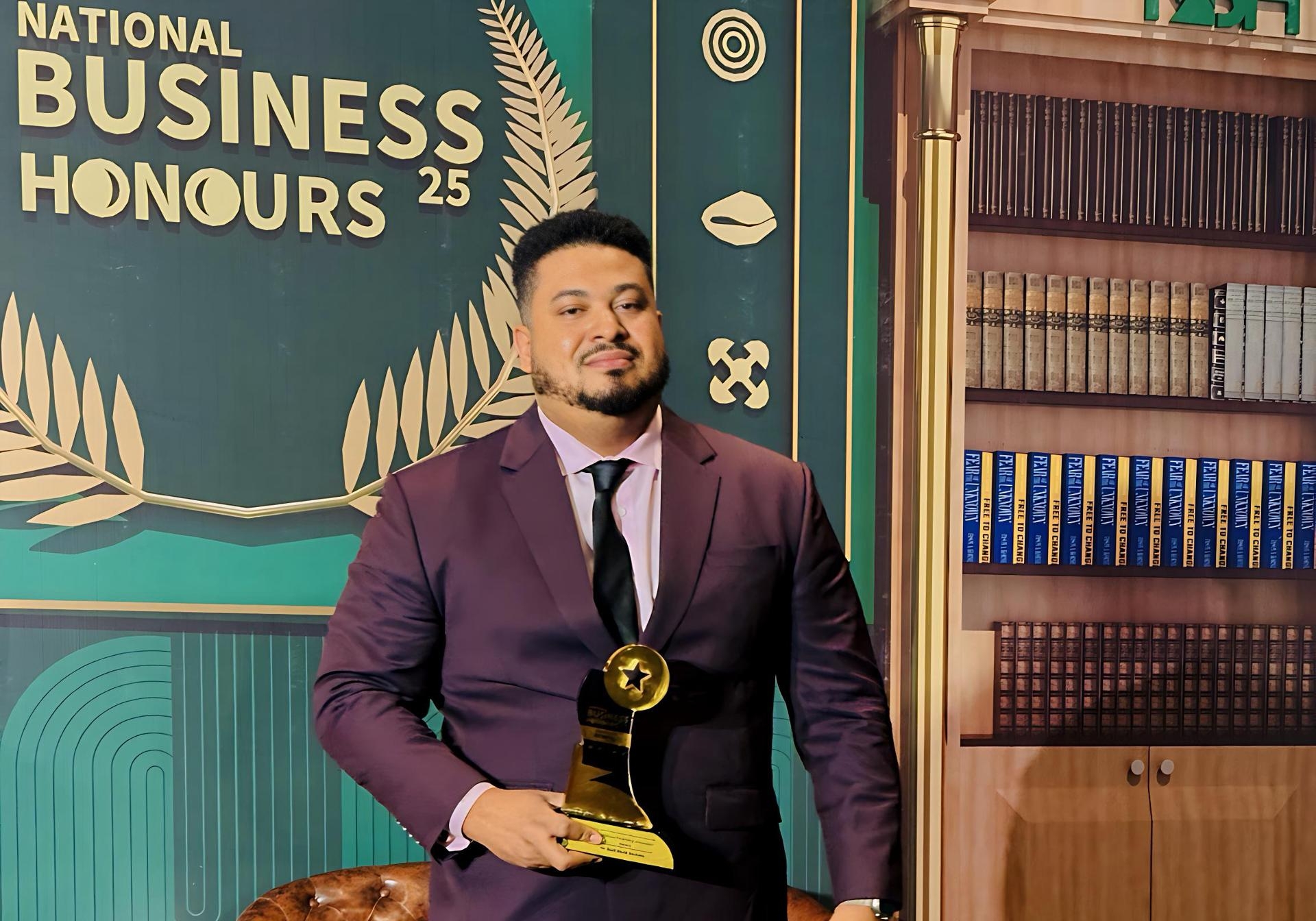 Basil David Anthony, Modern Floors & Walls sweep top awards at National Business Honours ...