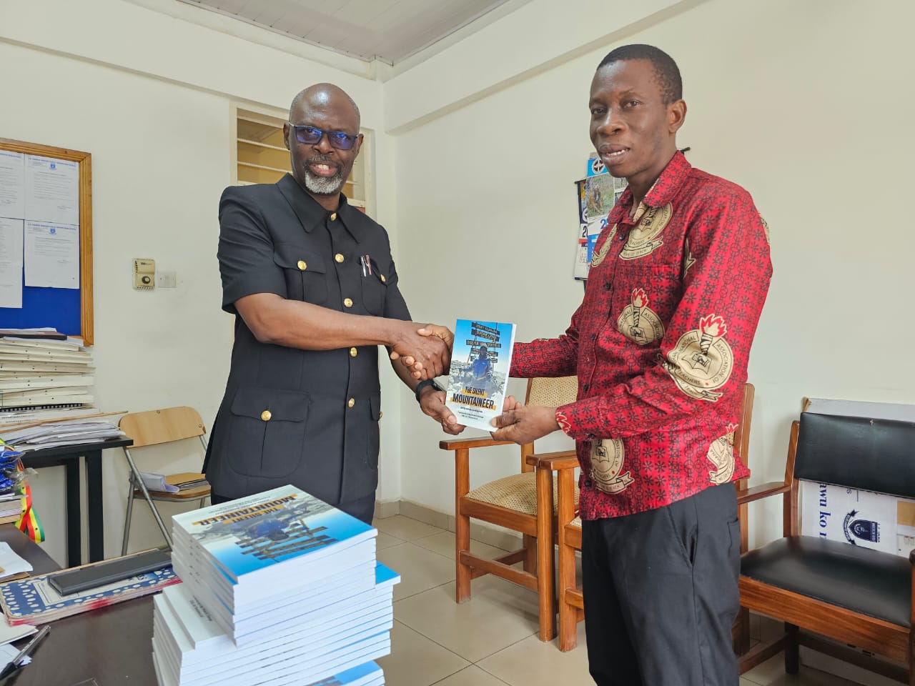 Child Online Africa donates inspirational book 'The Silent Mountaineer ...