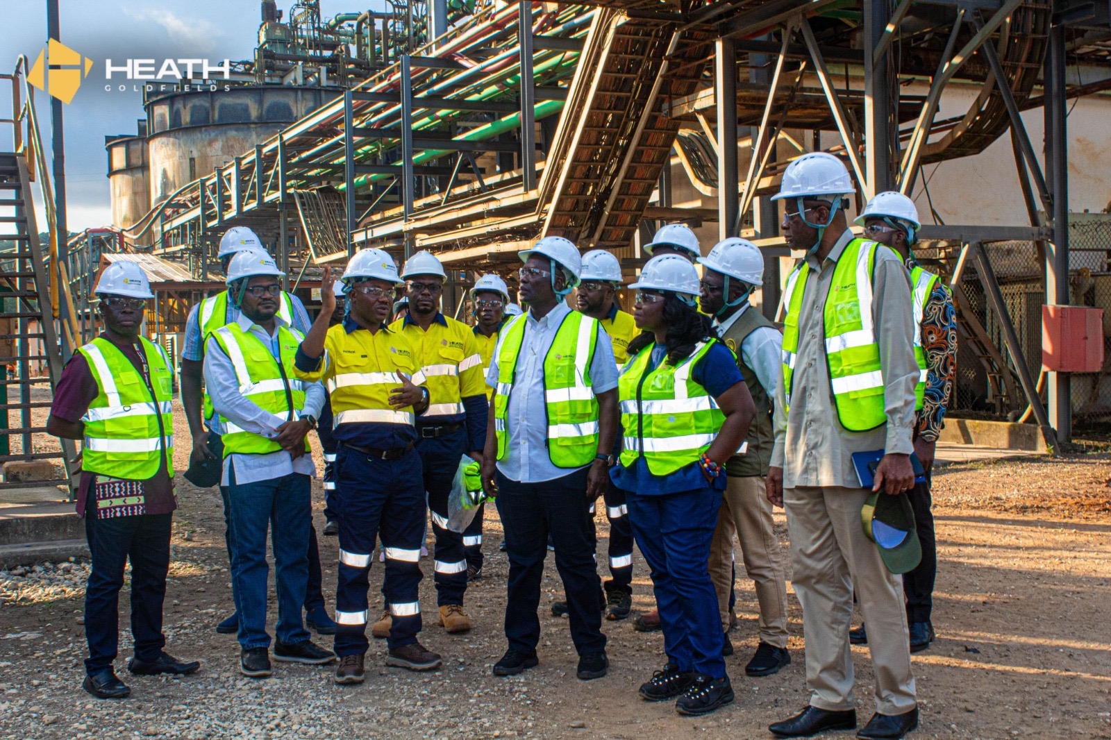 Lands Minister and Natural Resources visits Bogoso-Prestea Mine amid ...