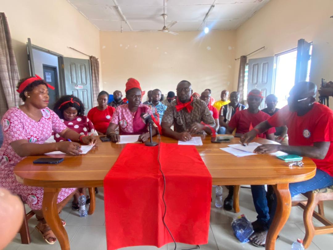 TEWU Volta and Oti Regions Chapter joins nationwide strike - MyJoyOnline