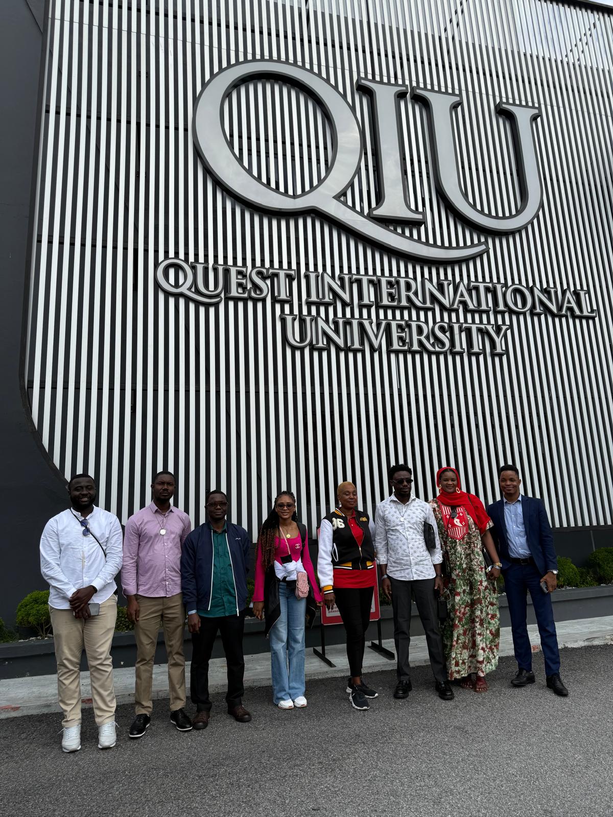 QNET celebrates 27 years at VCON Malaysia with West African journalists ...