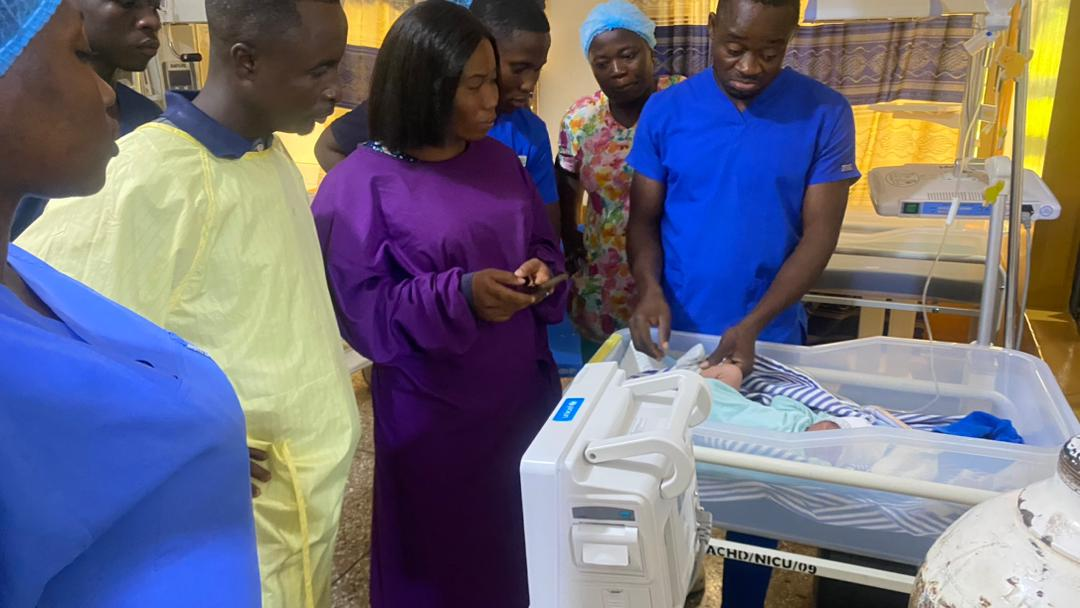 Two-day-old baby rescued from dustbin in Damongo; mother on the run - MyJoyOnline