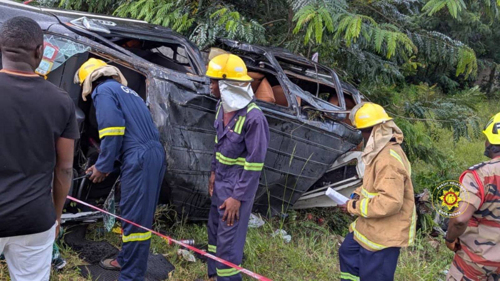 Six injured, 21 rescued from Akuse Junction Highway crash - GNFS ...