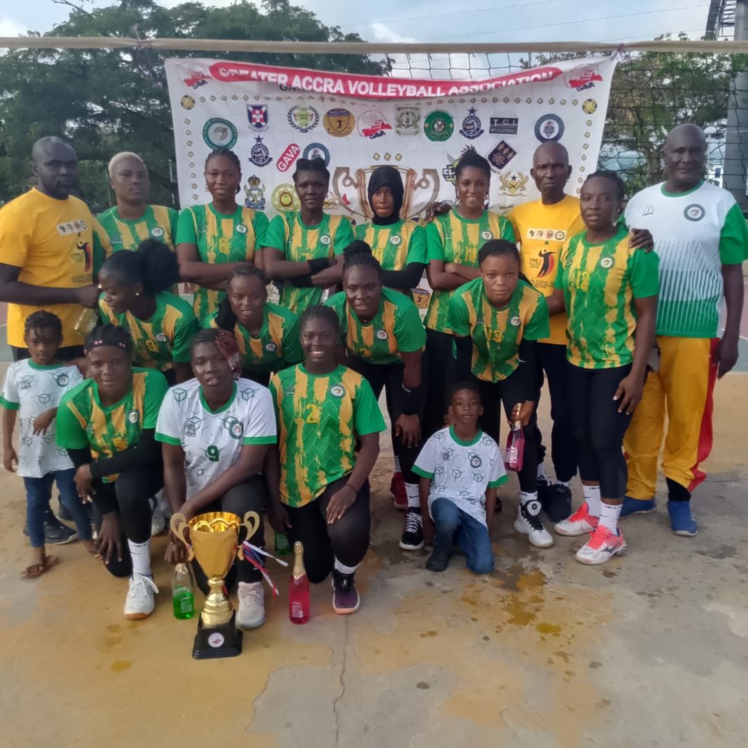 Kalibi Volleyball Ladies beat Ghana National Fire Service to win 2025 ...