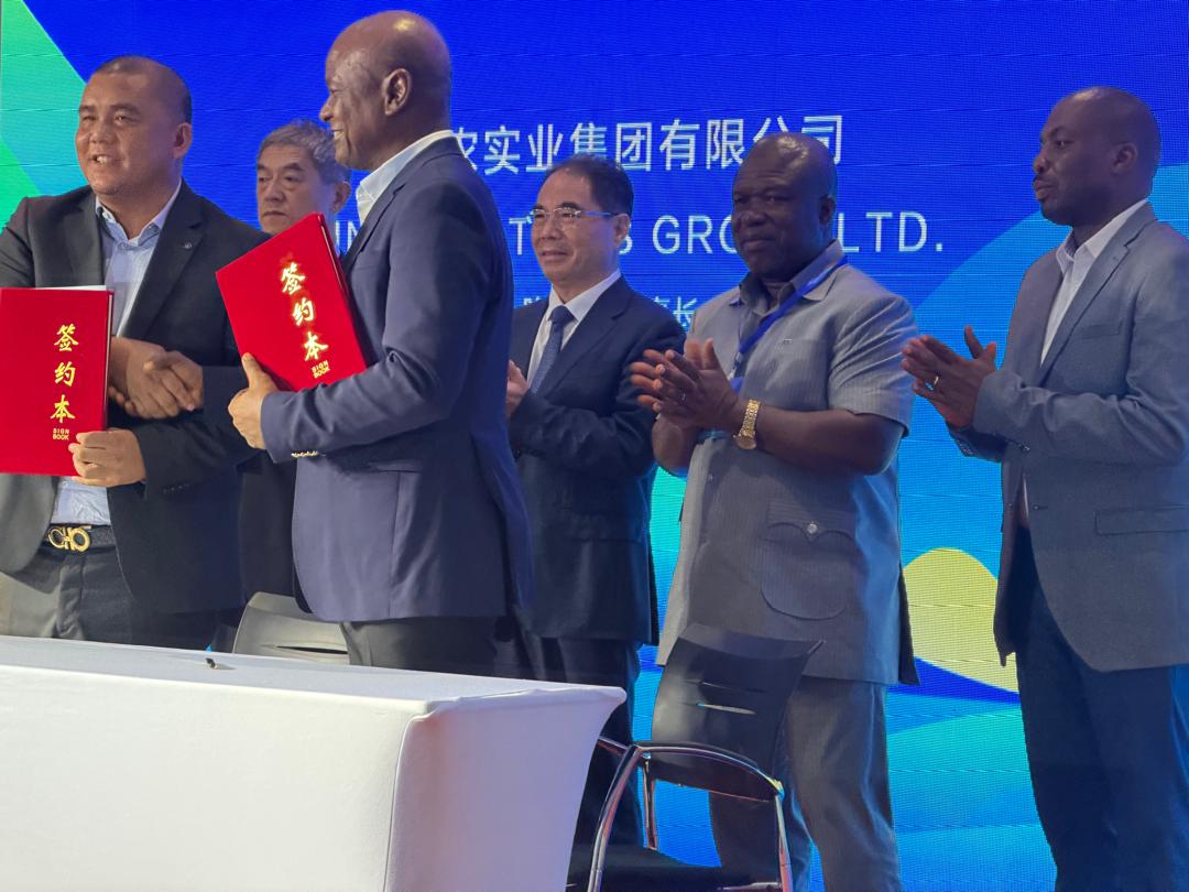 Togbe Afede XIV signs landmark MoU to introduce Chinese bank to Ghana ...
