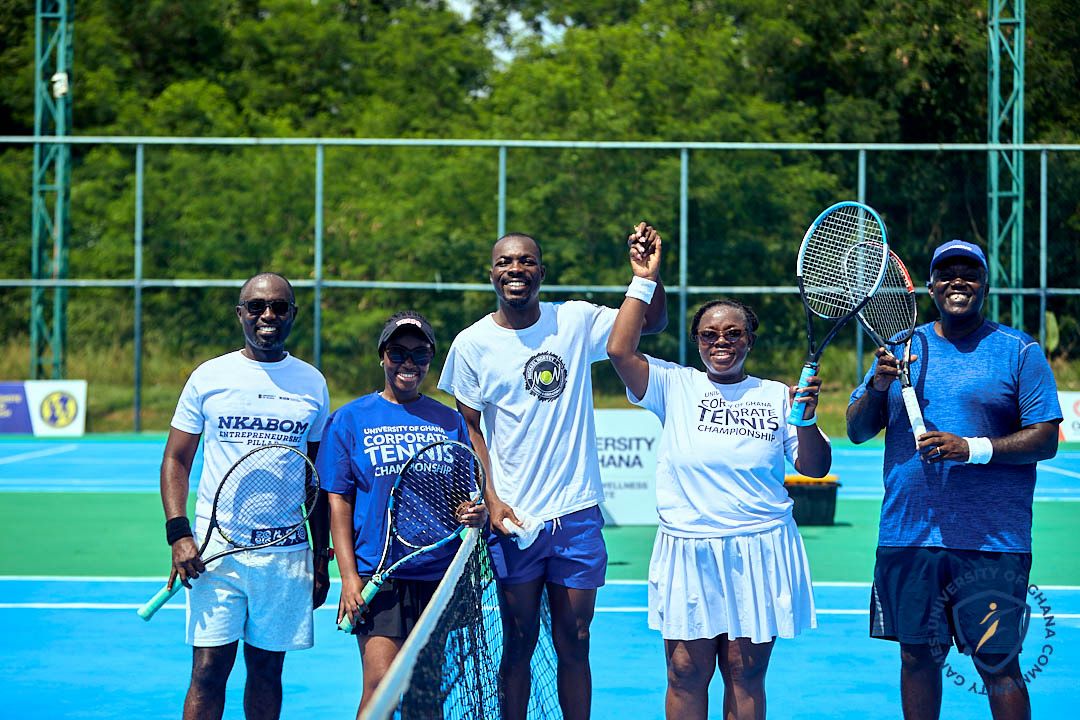 UG Vice Chancellor wins Tennis contest - MyJoyOnline