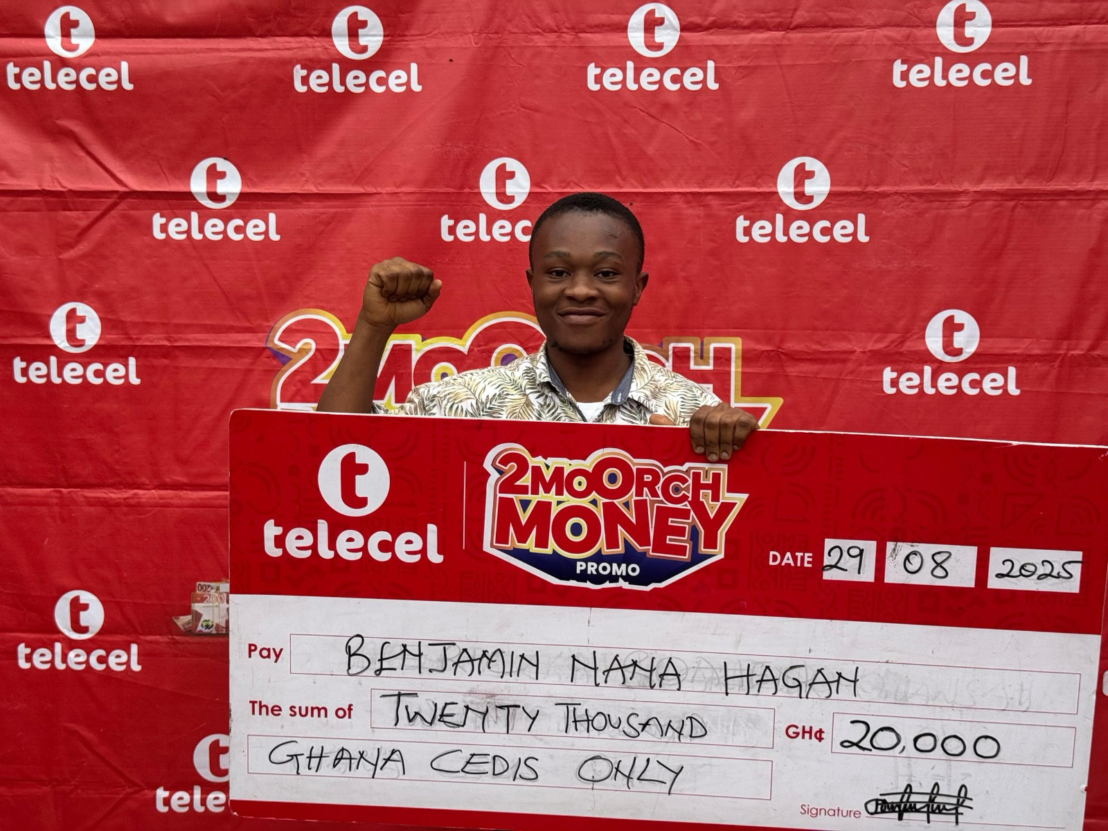 Who wins the GH¢1.2m grand prize in the Telecel 2Moorch Money Promo ...
