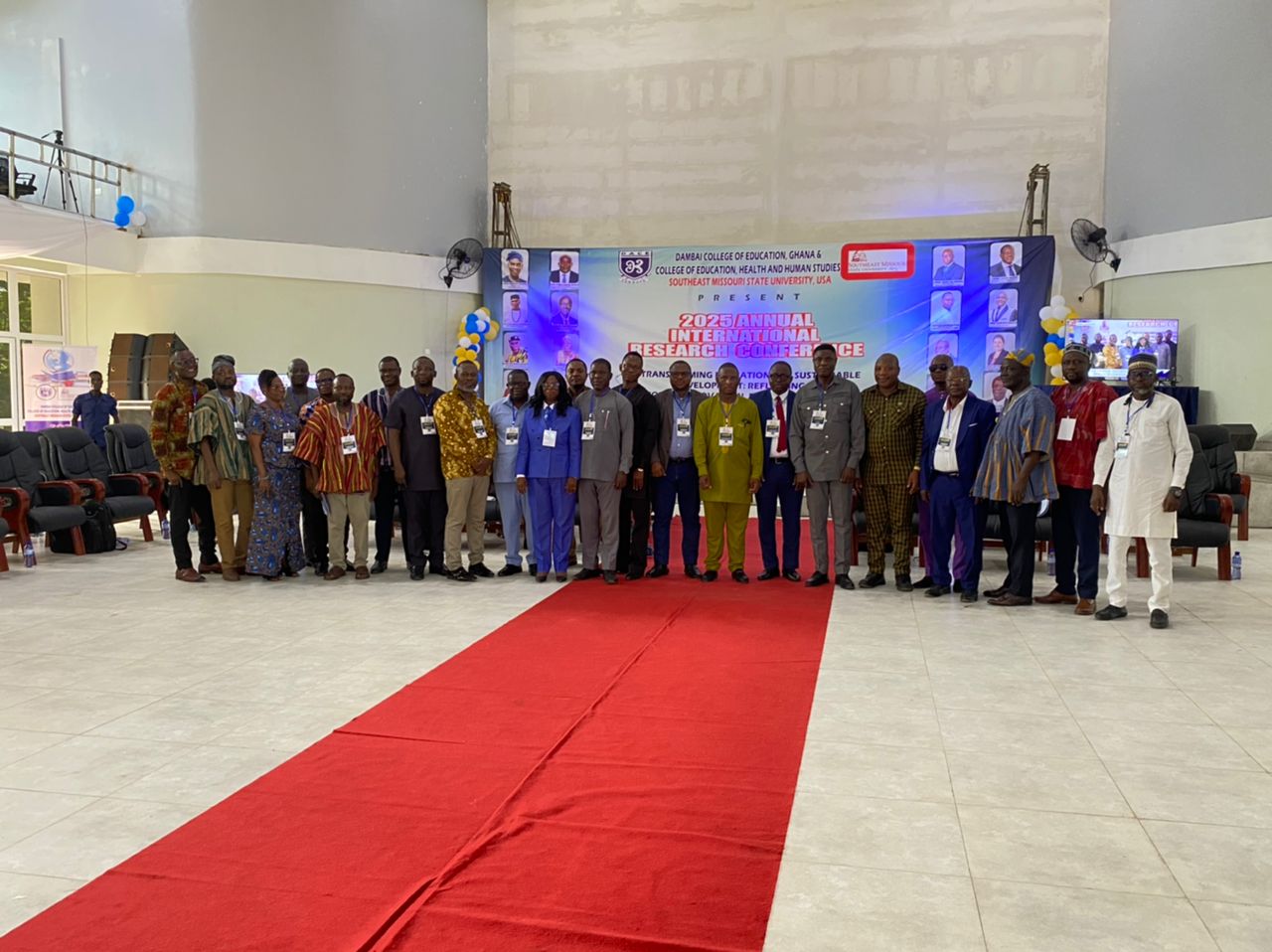 2025 Annual International Research Conference underway at Dambai ...
