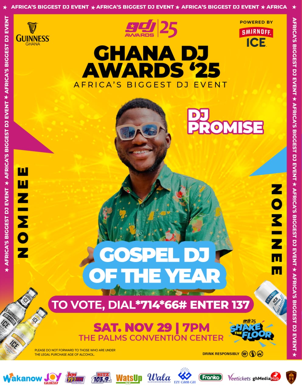 DJ Promise nominated for Gospel DJ of the Year at Ghana DJ Awards 2025 ...