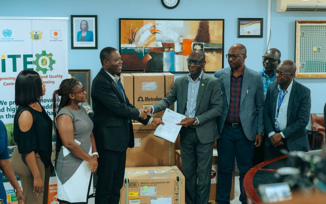 FDA receives rice processors under UNIDO's ITEQ initiative - MyJoyOnline