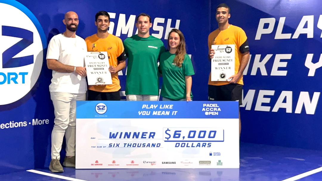 Zaghloul and Makhlouf crowned champions of 2025 Padel Accra Open ...