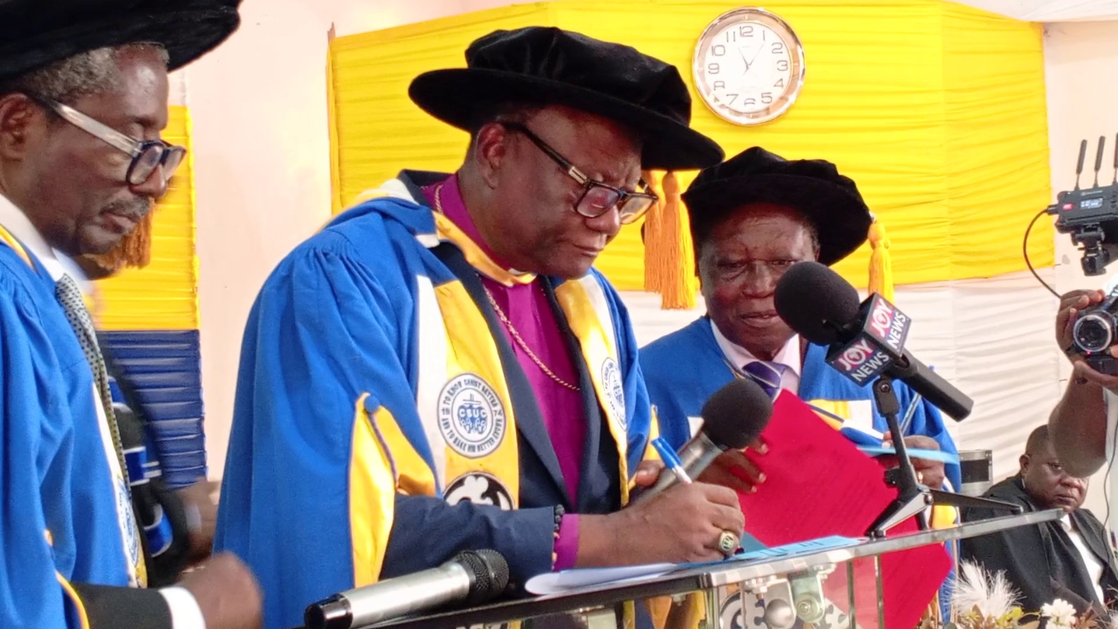 Christian Service University inaugurates Most Rev. Prof. Emmanuel ...