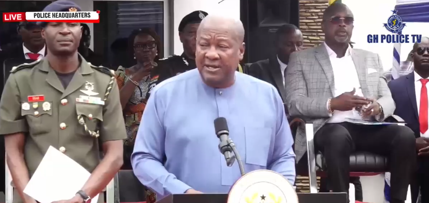 Police to receive covert operations vehicles and drones – Mahama ...