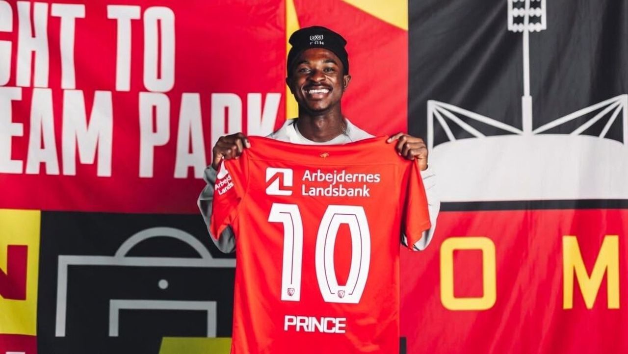 Prince Amoako Jnr set to wear iconic No.10 jersey at FC Nordsjaelland ...