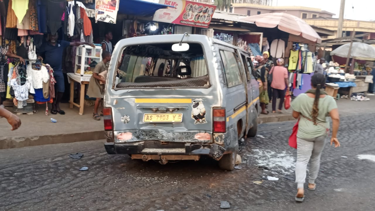 'Trotro mate' dies after falling under moving vehicle at Tech Junction ...