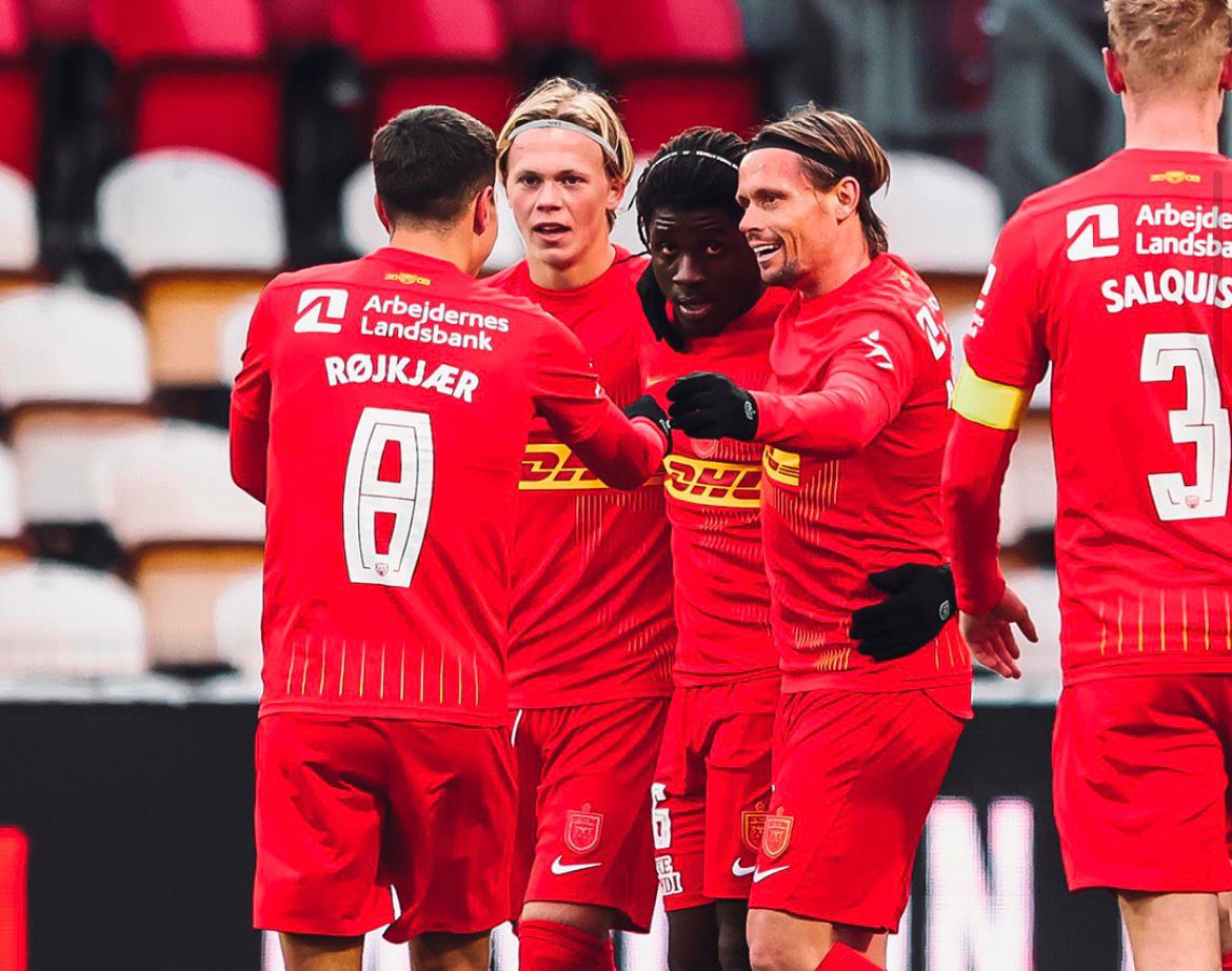 Caleb Yirenkyi scores in Nordsjaelland win over Sonderjyske - MyJoyOnline