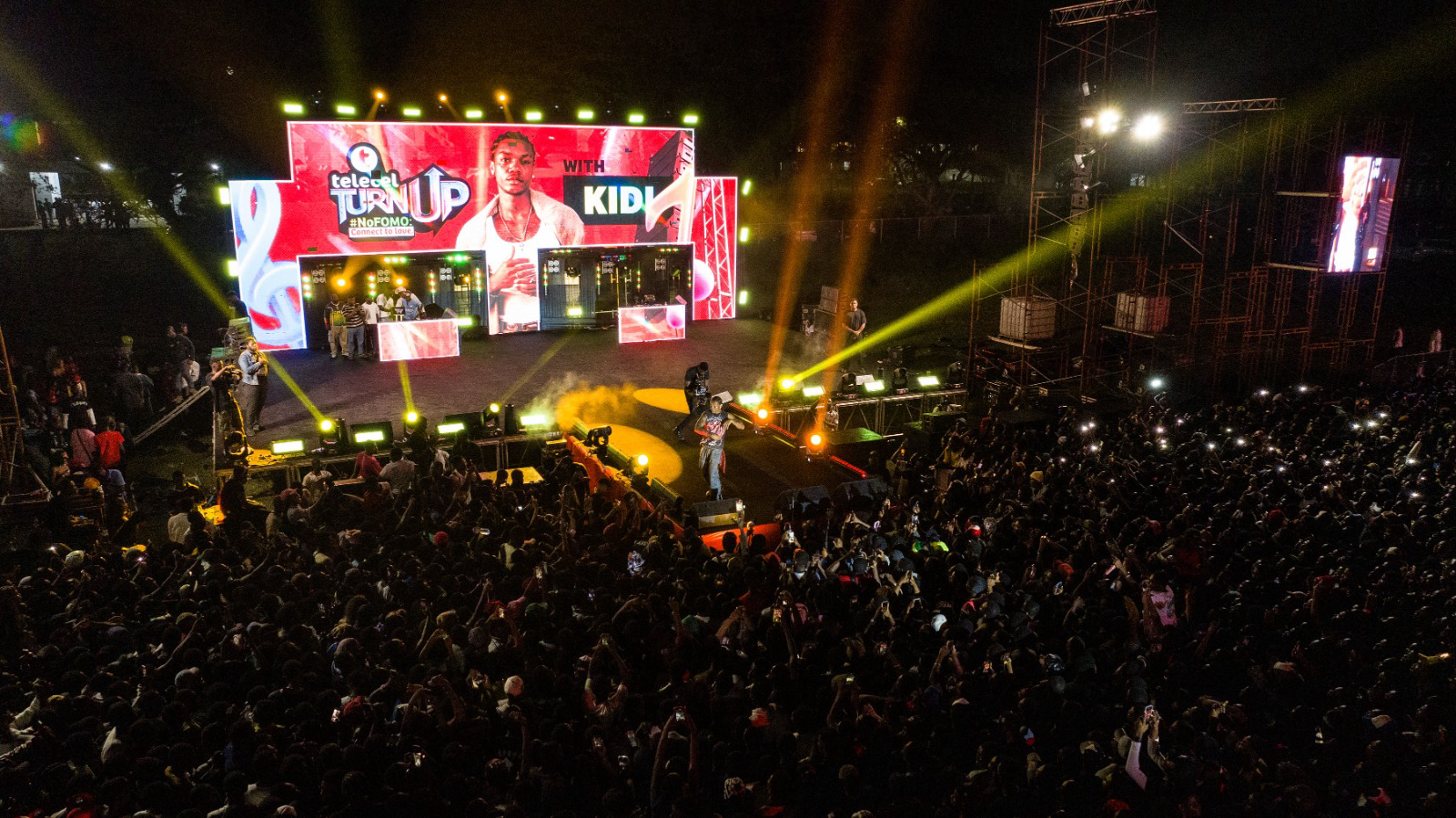 Telecel TurnUp shuts down UG with biggest campus party - MyJoyOnline
