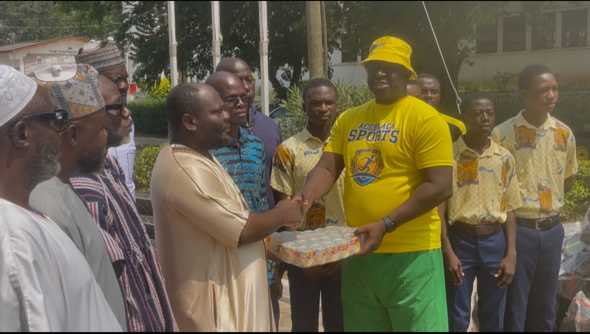 Seidu Agongo donates Ramadan supplies to Accra Academy students ...