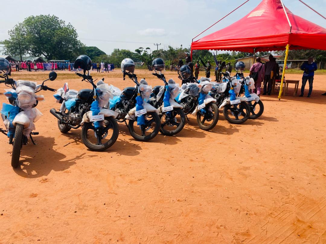 Ejura MP donates seven motorbikes to help school supervisors to visit ...