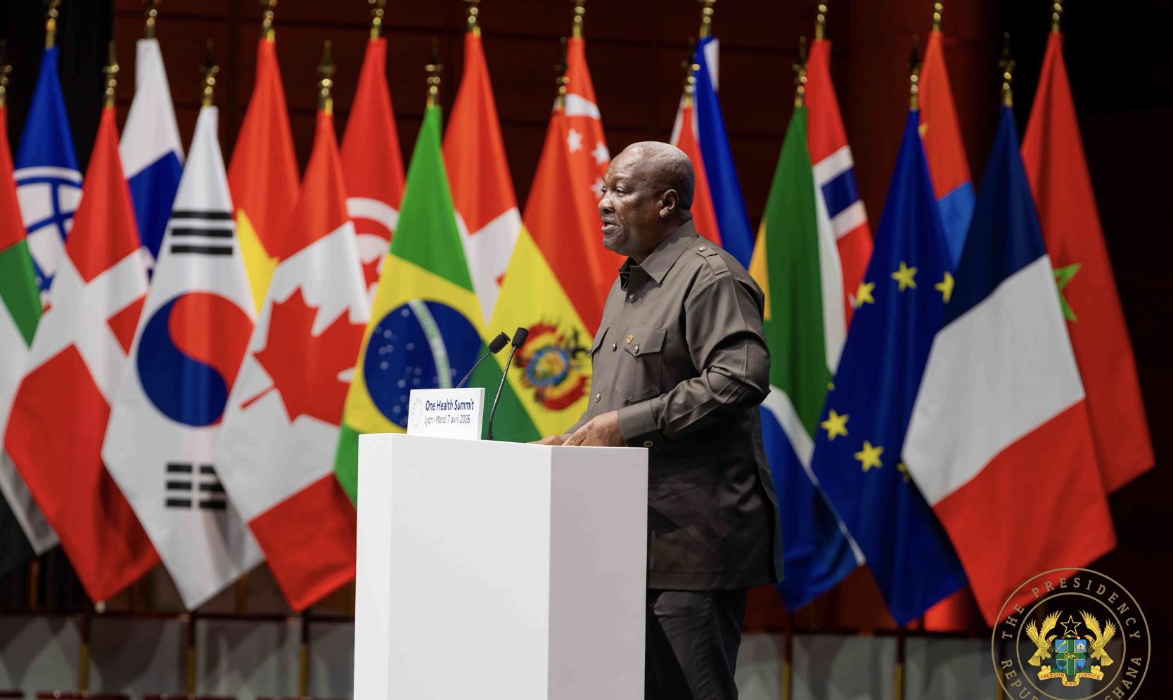 Mahama issues three calls to action at One Health Summit - MyJoyOnline