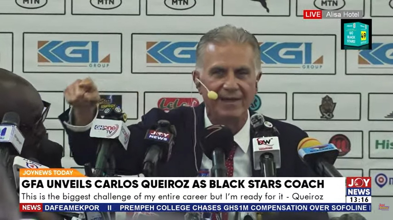 I am a winning coach - Carlos Queiroz - MyJoyOnline