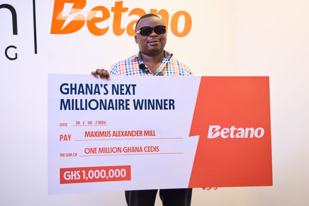 Betano presents GH¢1m prize to ‘Ghana’s Next Millionaire’ winner ...