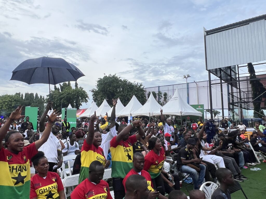 Fans defy rain to watch Champions League final at Hitz FM Rep Ur Jersey ...