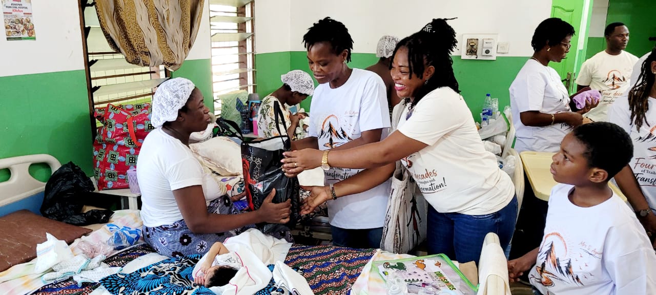 Safia Ayivor marks 40th birthday with donations to support Maternal ...