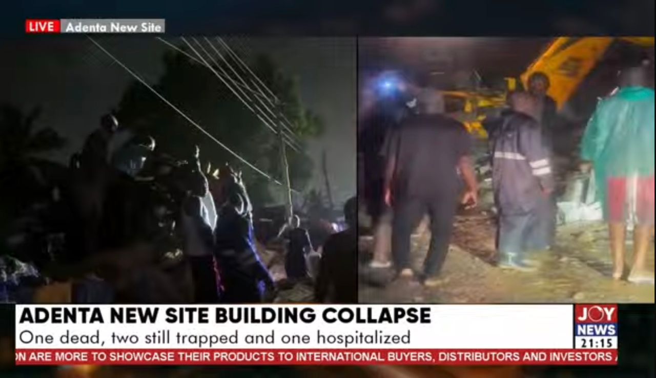 Adenta: GNFS ends dramatic rescue operation after building collapse; 4 ...