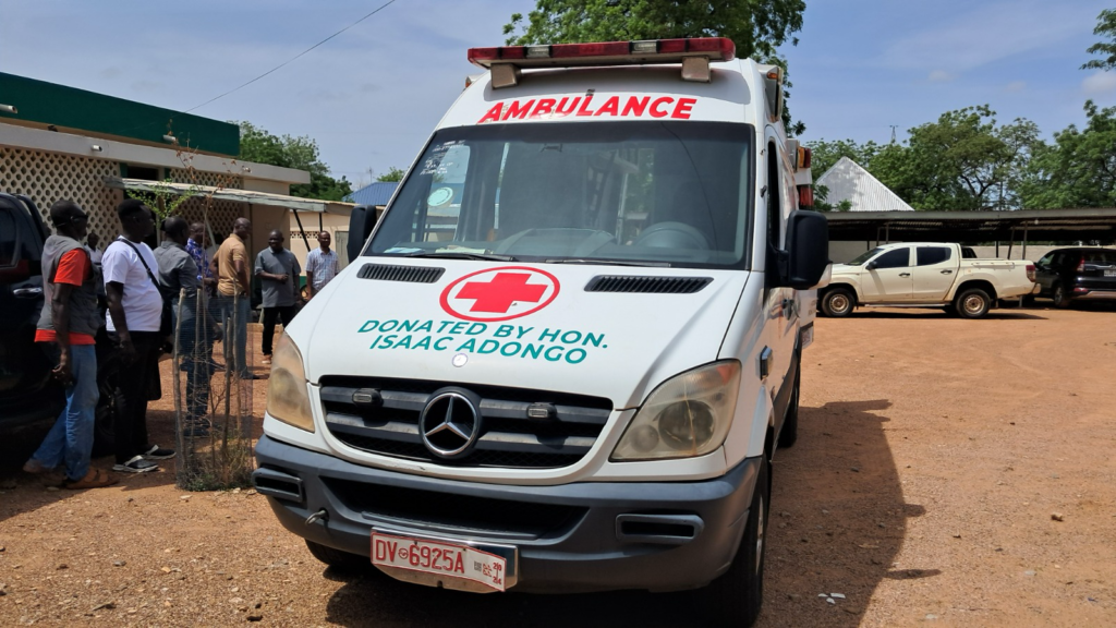 Adongo hands over ambulance, housing for doctors to boost healthcare ...