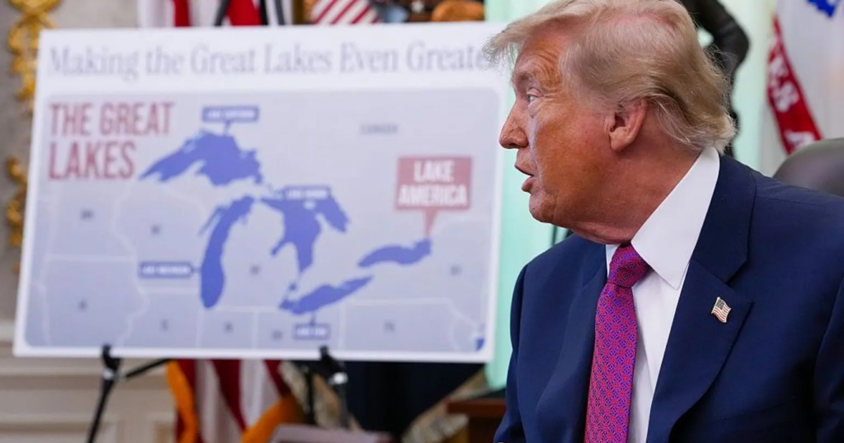Apple Maps renames Lake Ontario as Lake America after Trump order ...